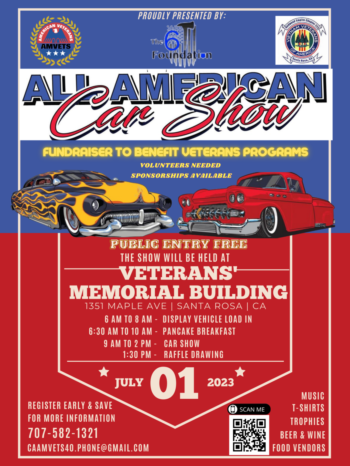 2nd Annual All-American Car Show Fundraiser