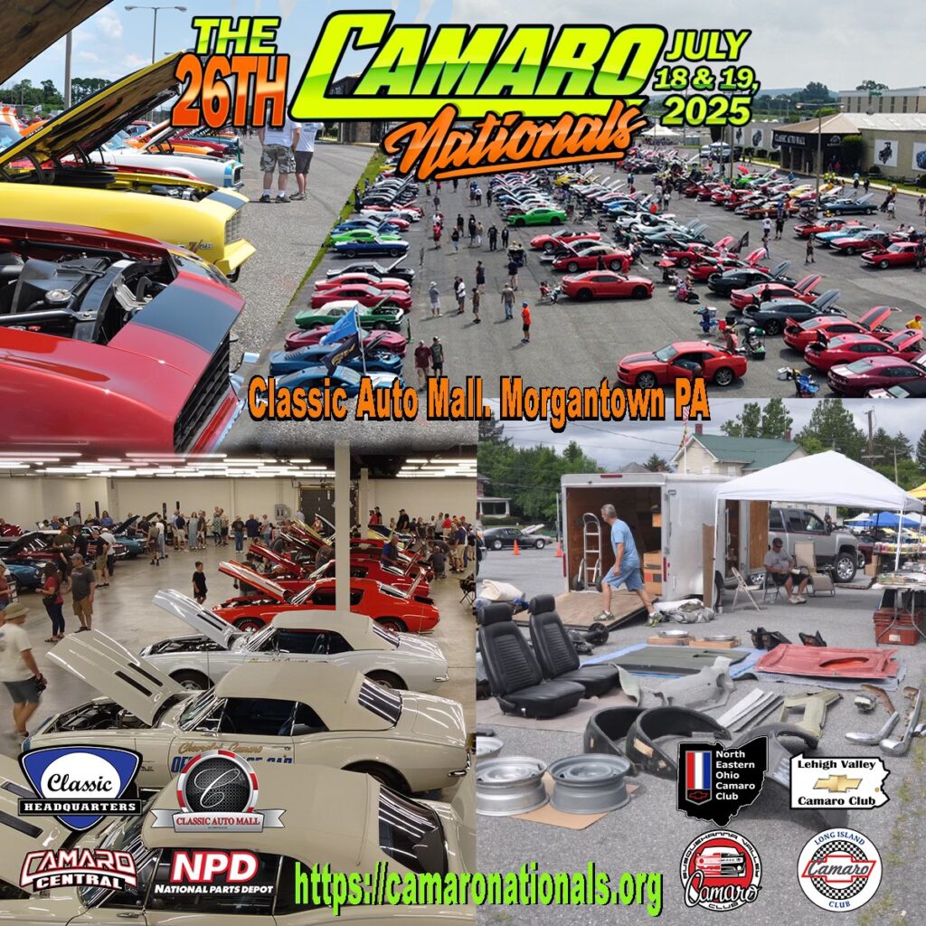 26TH ANNUAL CAMARO NATIONALS