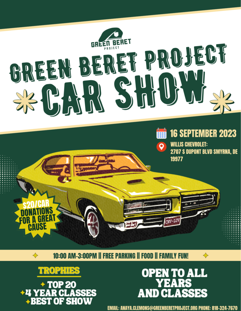 Green Beret Project Car Show