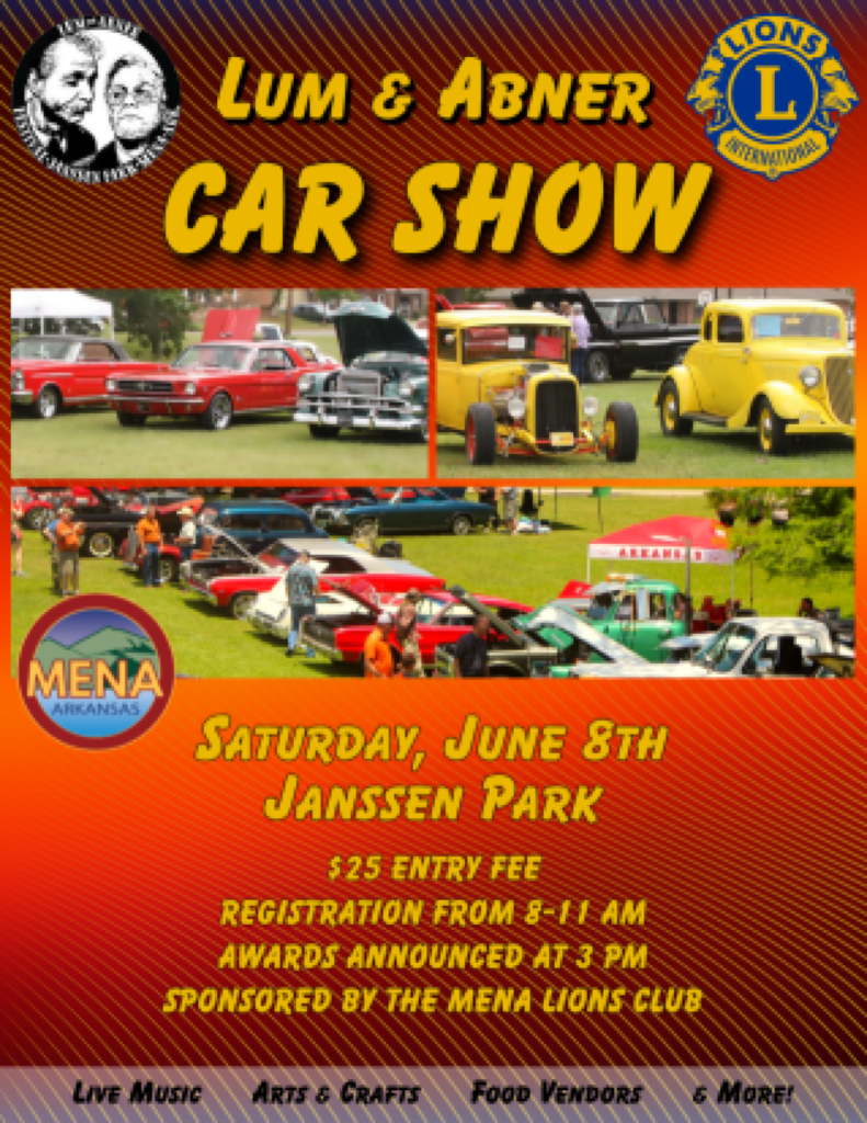 Mena Lions Club/Lum&Abner Car Show