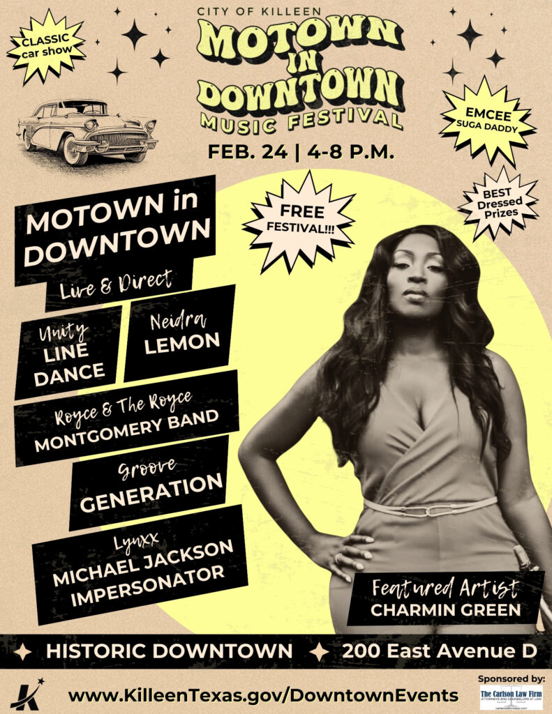 Motown in Downtown Classic Car Exhibition