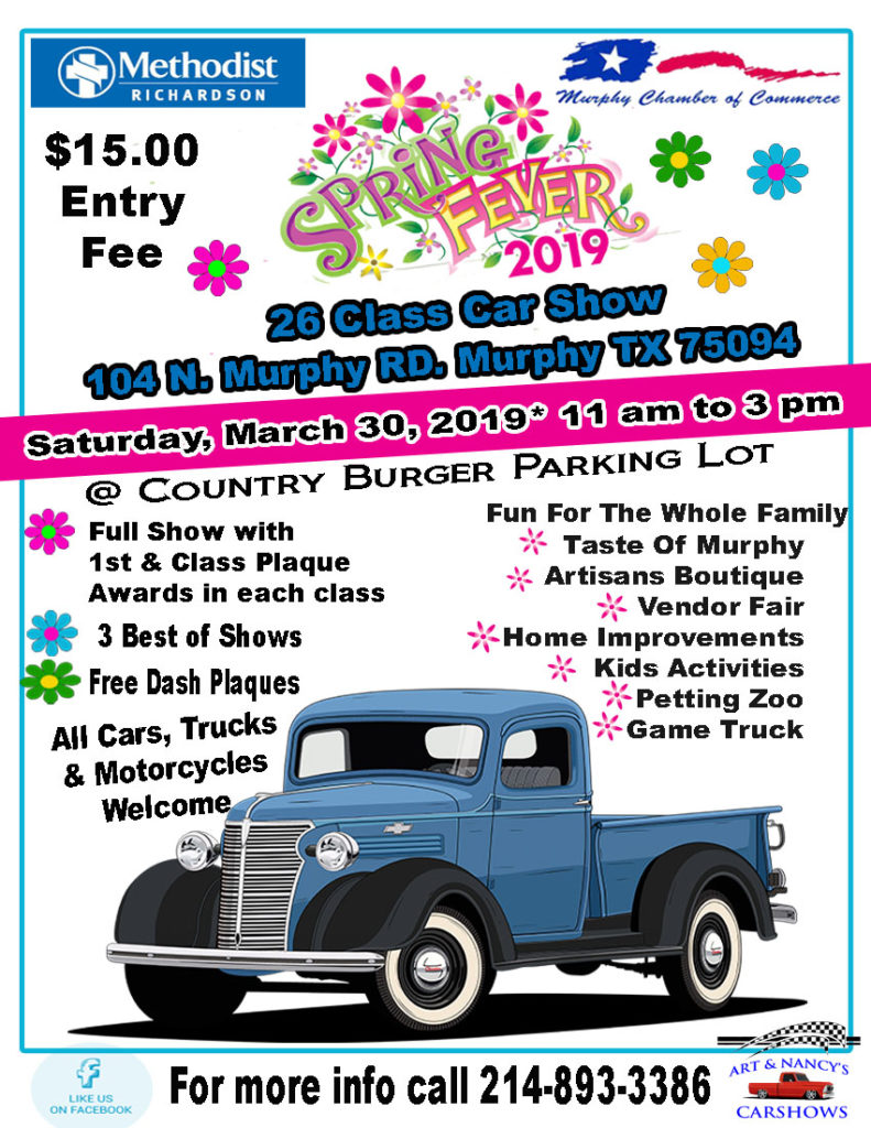 Murphy Spring Fever 2019 Car Show