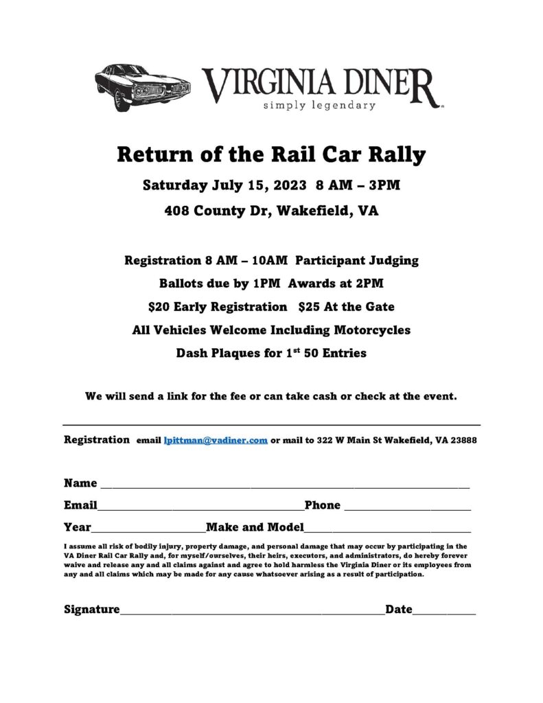 Return of the Rail Car Ralley