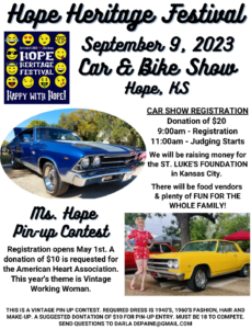 Hope Heritage Festival Car and Bike Show Show
